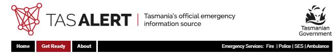 P1. Public information and warnings as a priority - Tasmania State ...