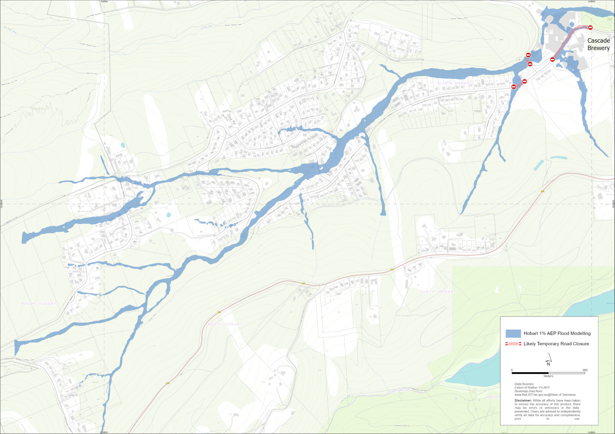 South Hobart flood guide - Tasmania State Emergency Service