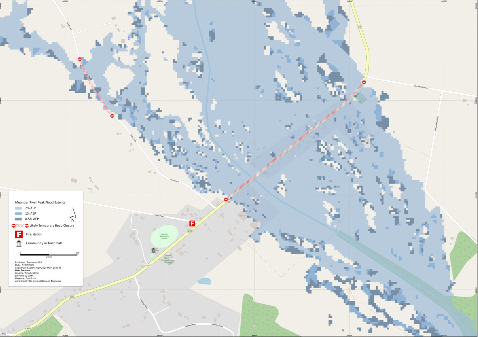 Meander township and surrounds flood guide - Tasmania State Emergency ...