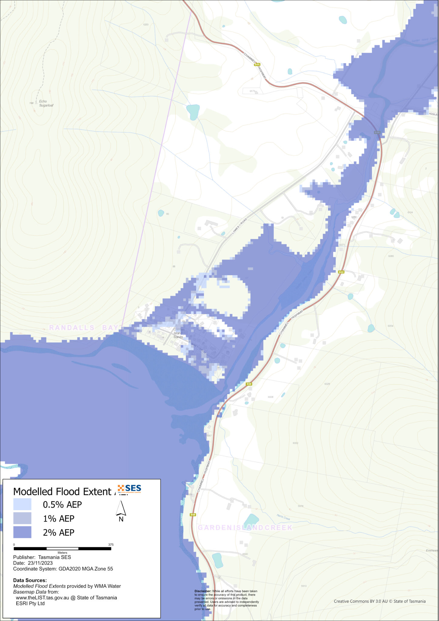 Cygnet and surrounds flood guide - Tasmania State Emergency Service