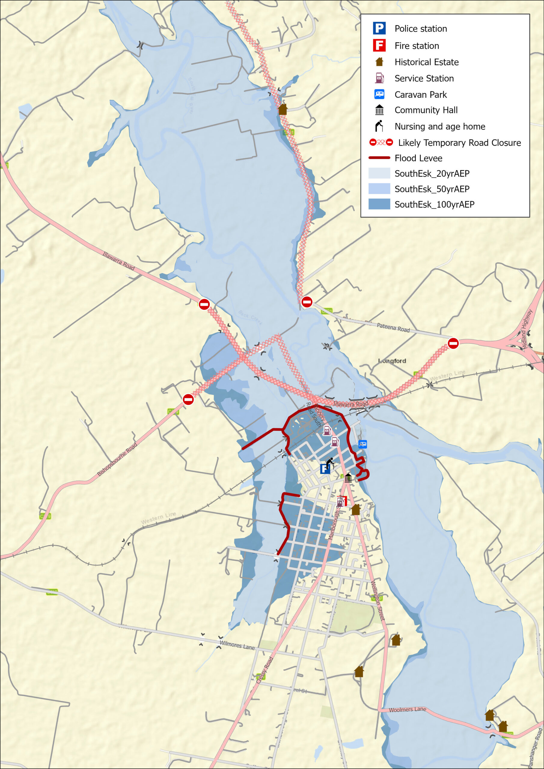 Longford flood guide - Tasmania State Emergency Service